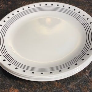 Corelle | Dining | 4 Corelle City Block 25 Dinner Plates | Poshmark